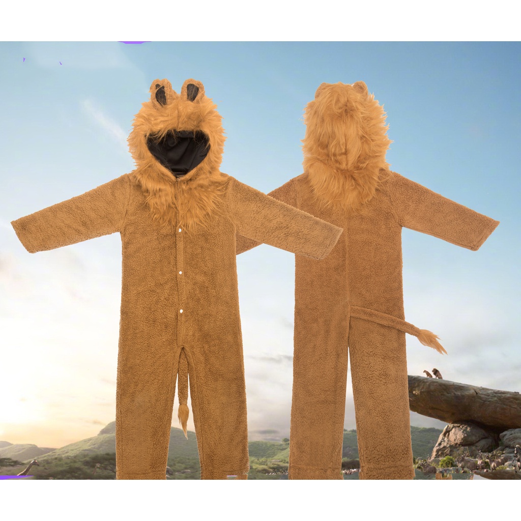 King of the Forest Simba Children cosplay Animal Dress Up Stage ...