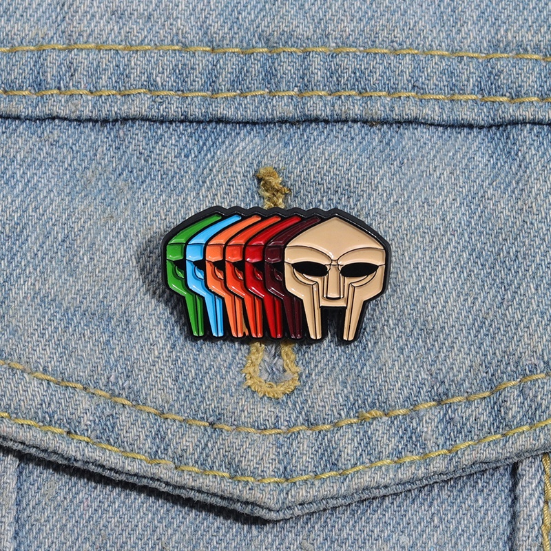 MF DOOM Brooches Enamel Pin Brooch Badge KMD Jay Dee J Dilla Madvillain ...