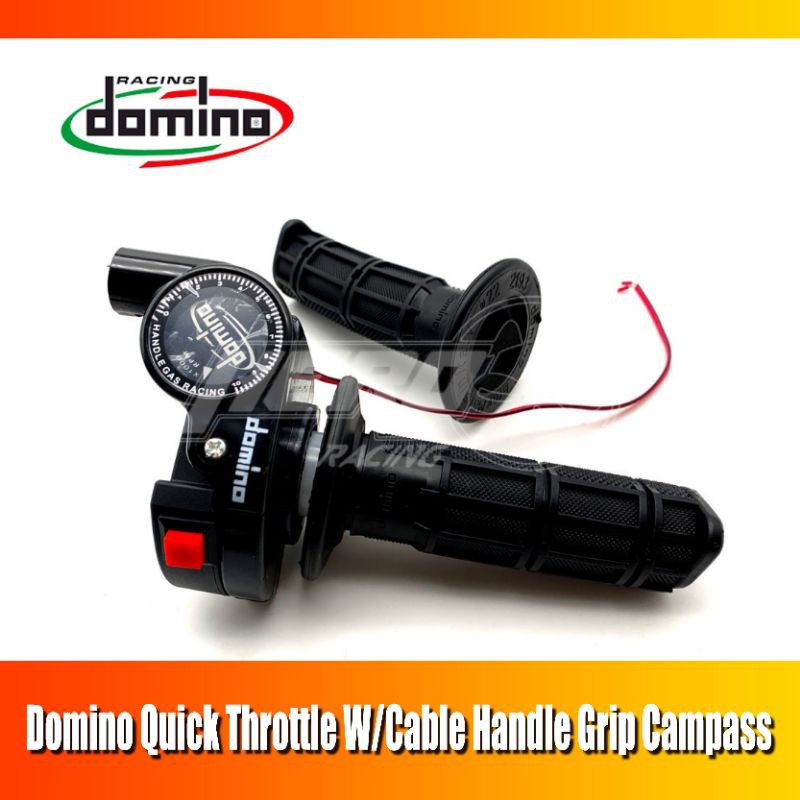 Domino Quick Throttle With Cable Compass Handle Grip Universal | Shopee ...