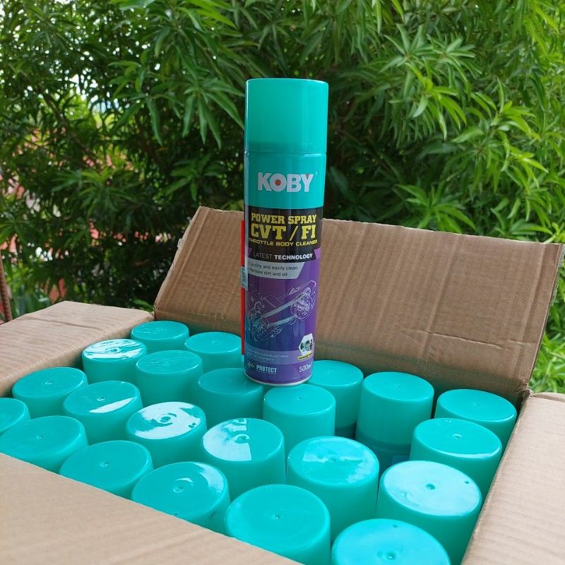 KOBY CVT/FI THROTTLE BODY CLEANER 1BOX/24PCS 600ML | Shopee Philippines