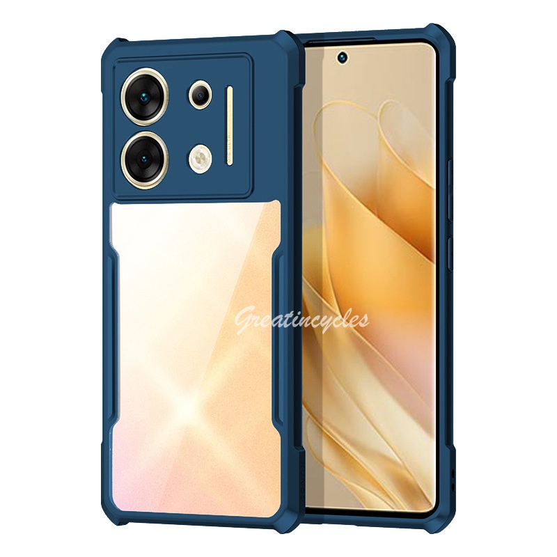 Infinix Zero 30 5G X6731 Case Lens Full Protection PC&TPU Hard Silicone ...
