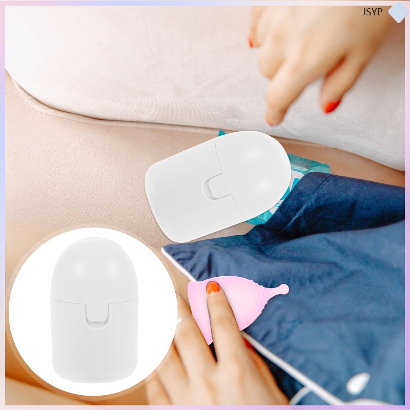 Female Menstrual Supply Women Accessory Steam Cleaners Cup Storage Box ...