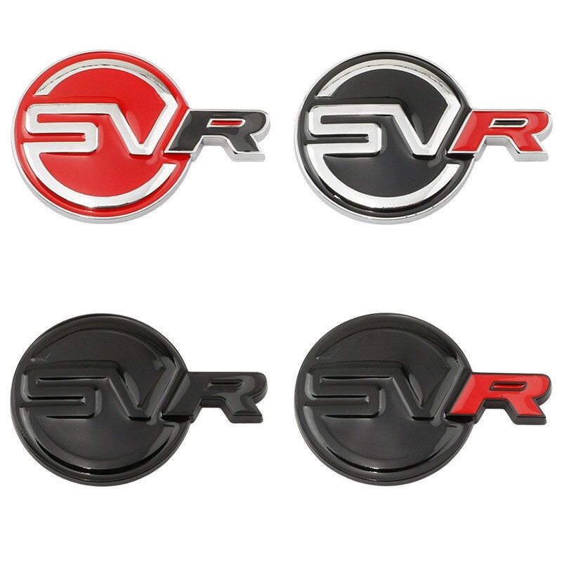 SVR logo for Land Rover Range Rover Sport Front grille emblem Rear ...