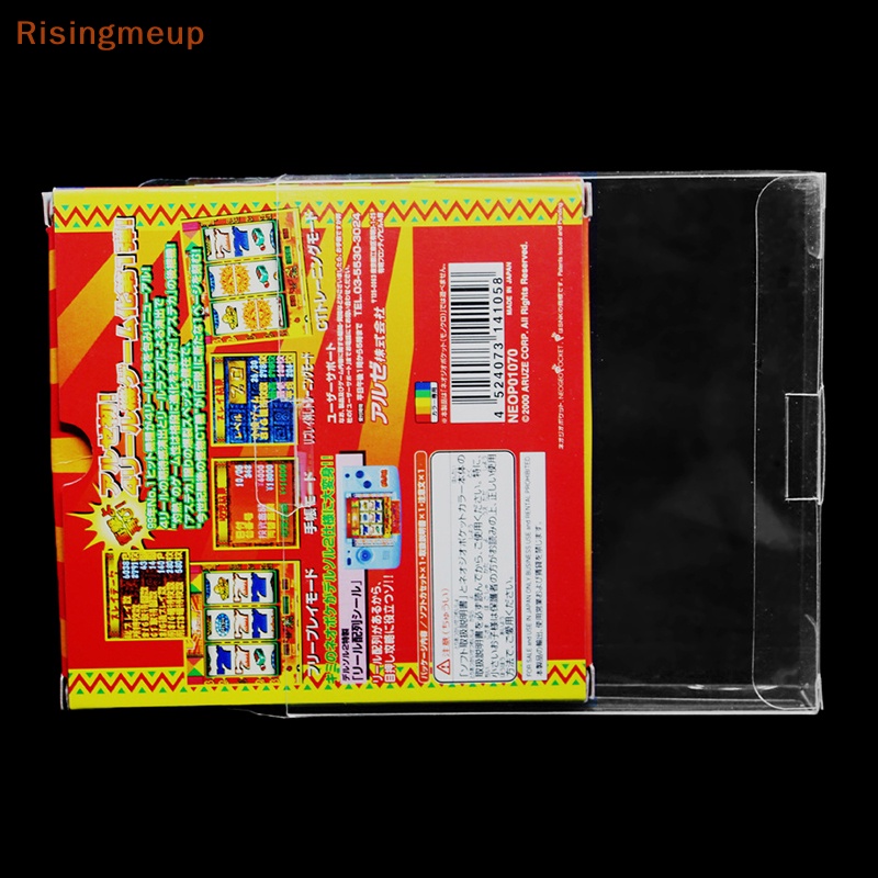 [Risingmeup] Clear Transparent Game Card Color Box For NEO GEO ...