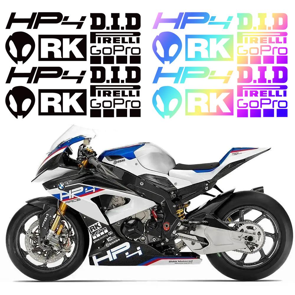 Motorcycle Decal HPD Waterproof Sticker Sponsor Reflective Sticker ...