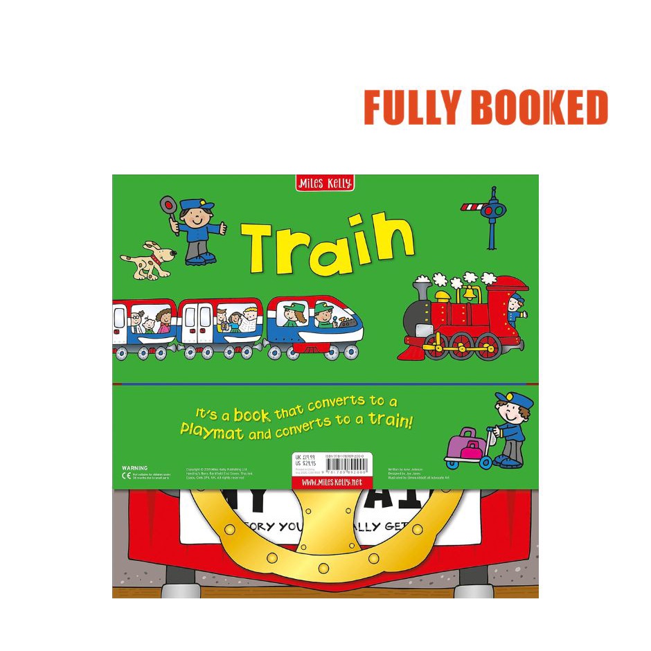 Miles Kelly: Convertible Train: Sit-in Train & Playmat & Storybook ...