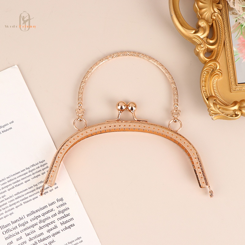 widefiling 1Pc 16.5CM Arc Vintage Embossing Metal Frame Clasp Arch Lock ...