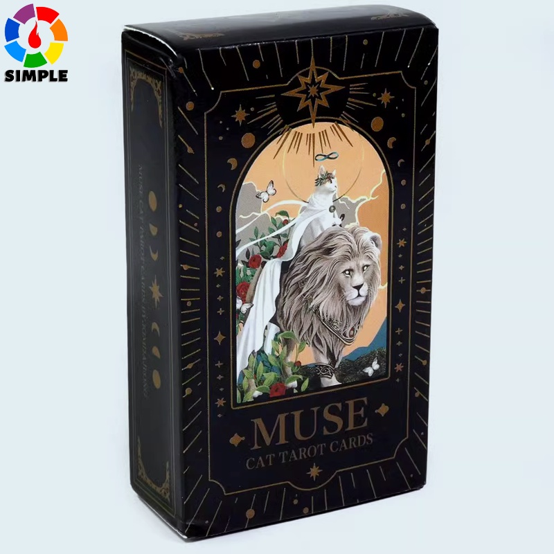 Muse Cat Tarot main character cat A 78 Deck Oracle English Divination ...