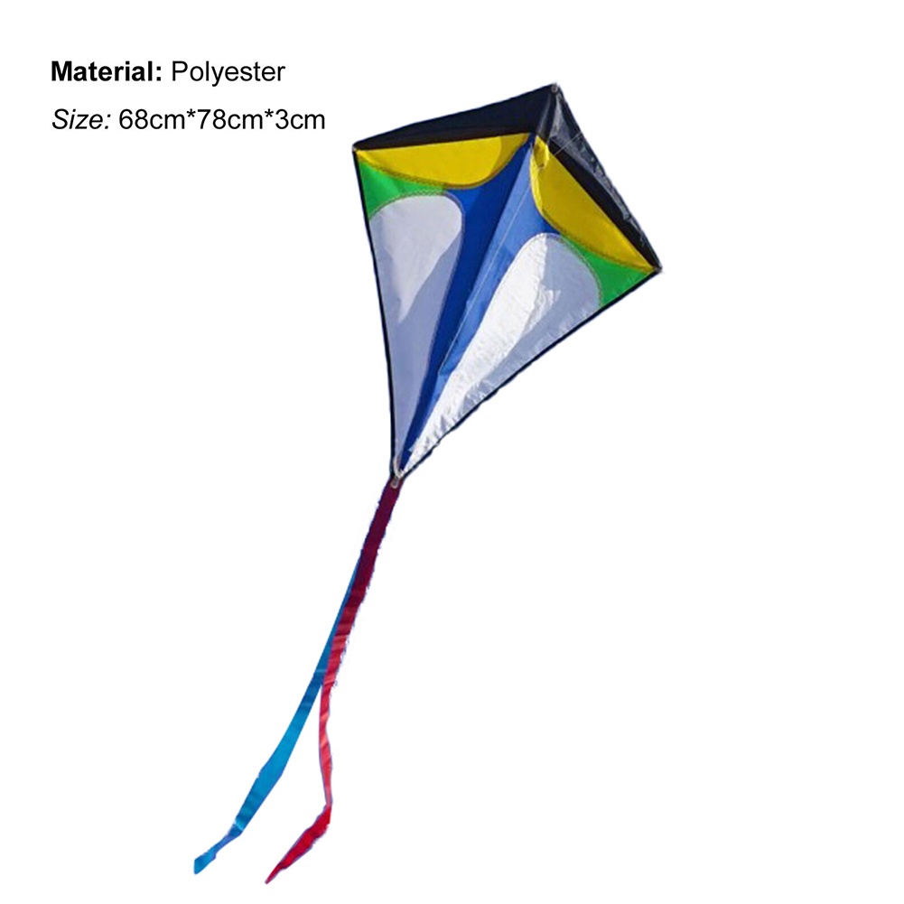 [clarins.ph] Diamond Shaped Kite Easy To Fly Large Kite Toy Primary ...