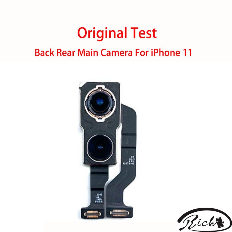 100% Test Back Rear Camera With Flash Module Sensor Flex Cable For ...
