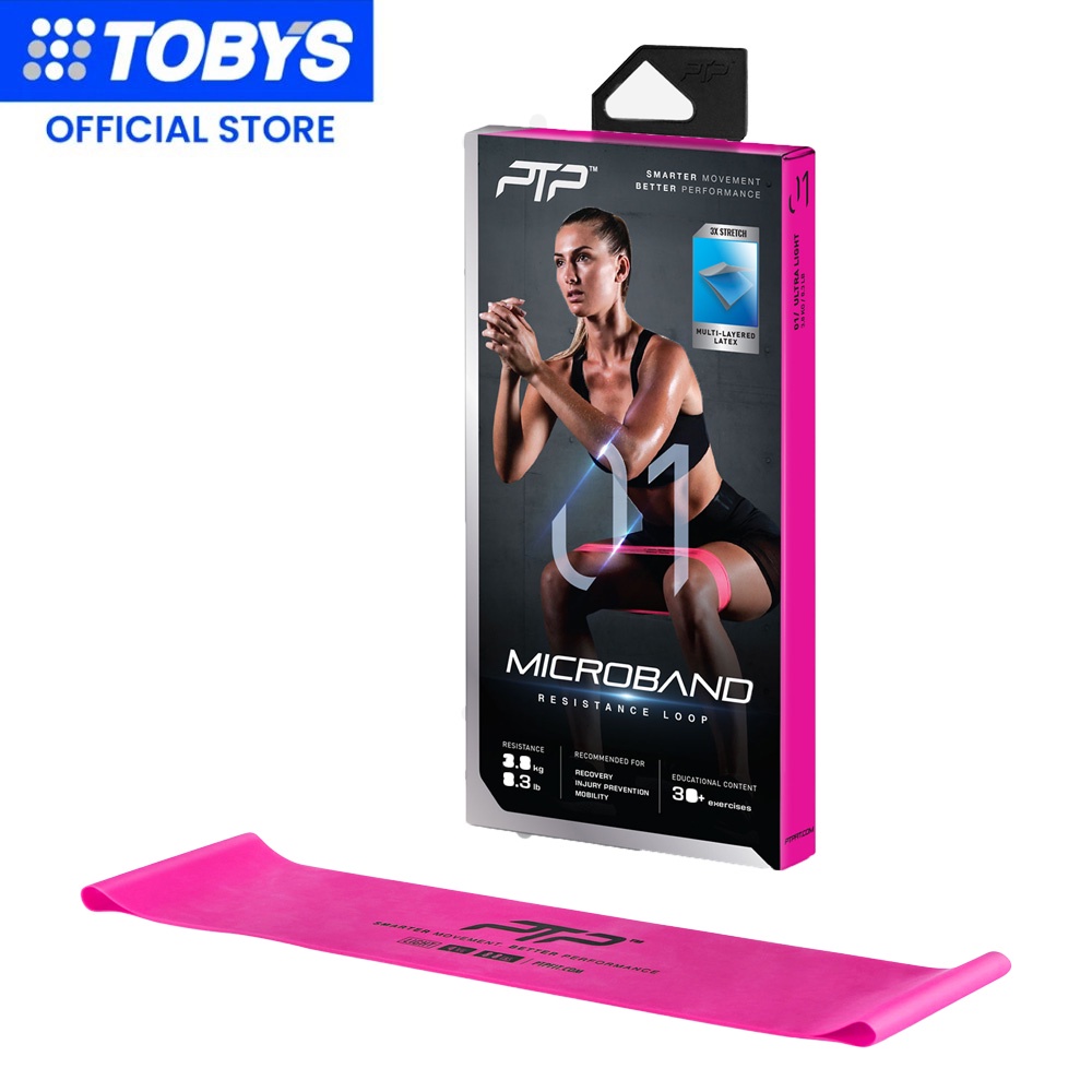 PTP Microband Ultra Light MICRO1 (Pink) | Shopee Philippines