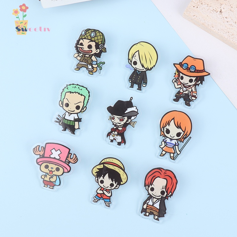 Sweetiy> Brooch One Piece Cartoon Animation Peripheral Cute Acrylic ...