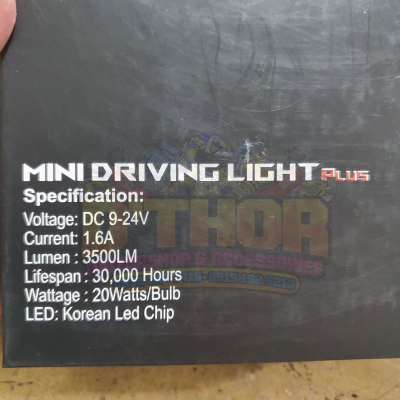 Atom Mini driving light plus | Shopee Philippines