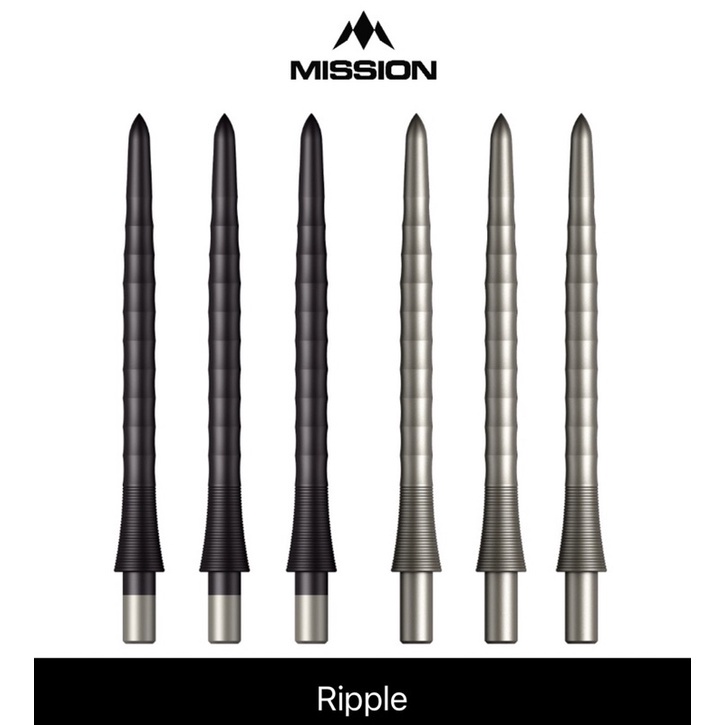Mission Sniper Point Dart Points Titan Pro Ripple Micro Grip