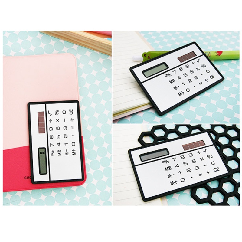 seng Multi-purpose Student Calculator Solar Powered Calculator 8 Digit ...