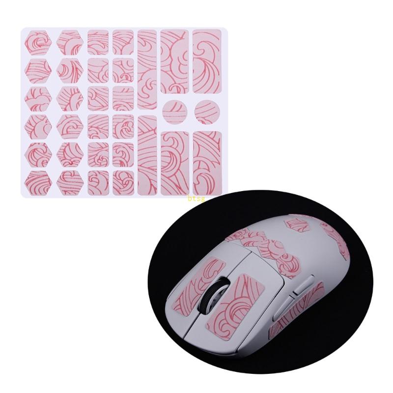 BT Esptiger DIY Handmade Mouse Grip Tape Side Stickers Gaming Mouse ...