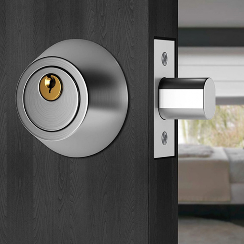 Reliable Stainless Steel Deadbolt Lock for Interior & Exterior Doors ...