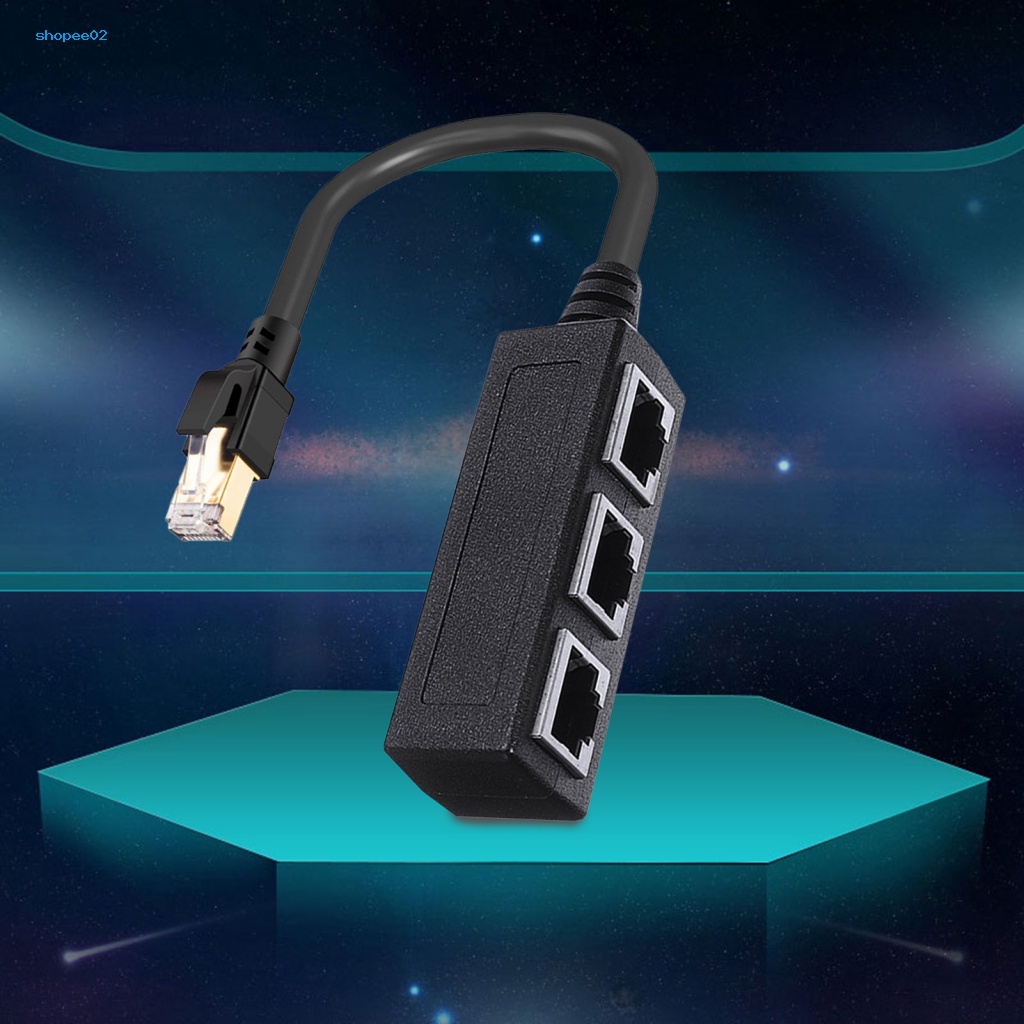 fgDijon Cat8 Ethernet Splitter 40Gbps High Speed 2000Mhz RJ45 1 Male to ...