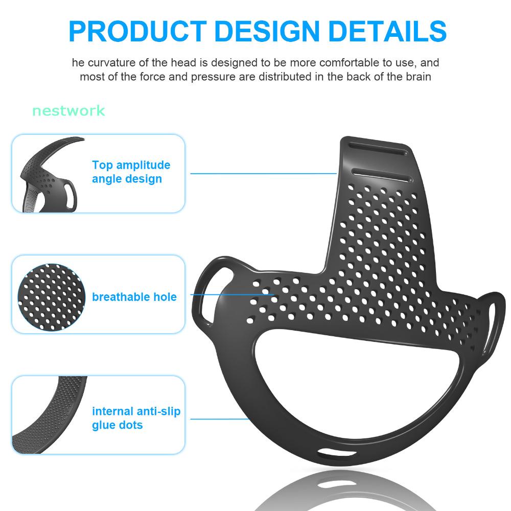 For Meta Quest 3 TPU Head Strap Pad Cushion Replacement Reduce Pressure ...