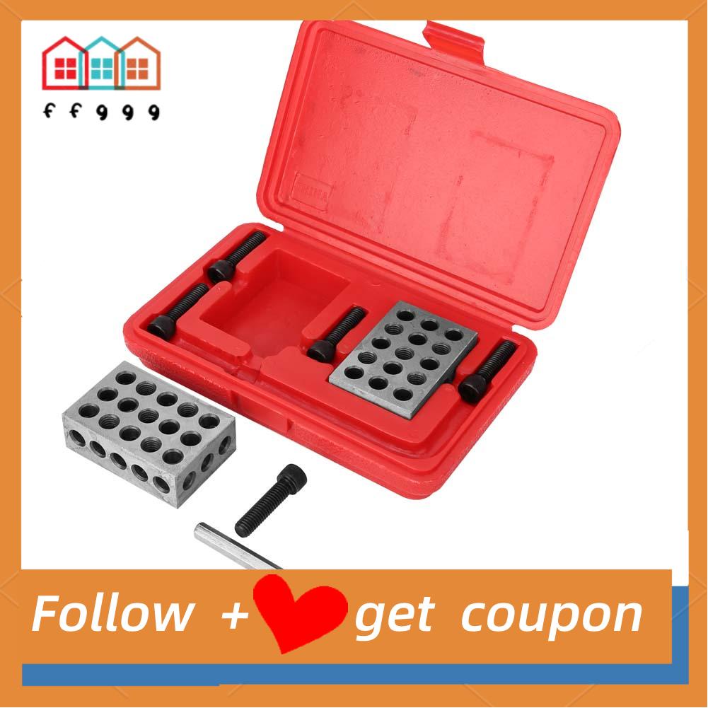 Ffggg 1-2-3 Block Gauge Blocks Matched Milling Machinist 23 Holes With ...