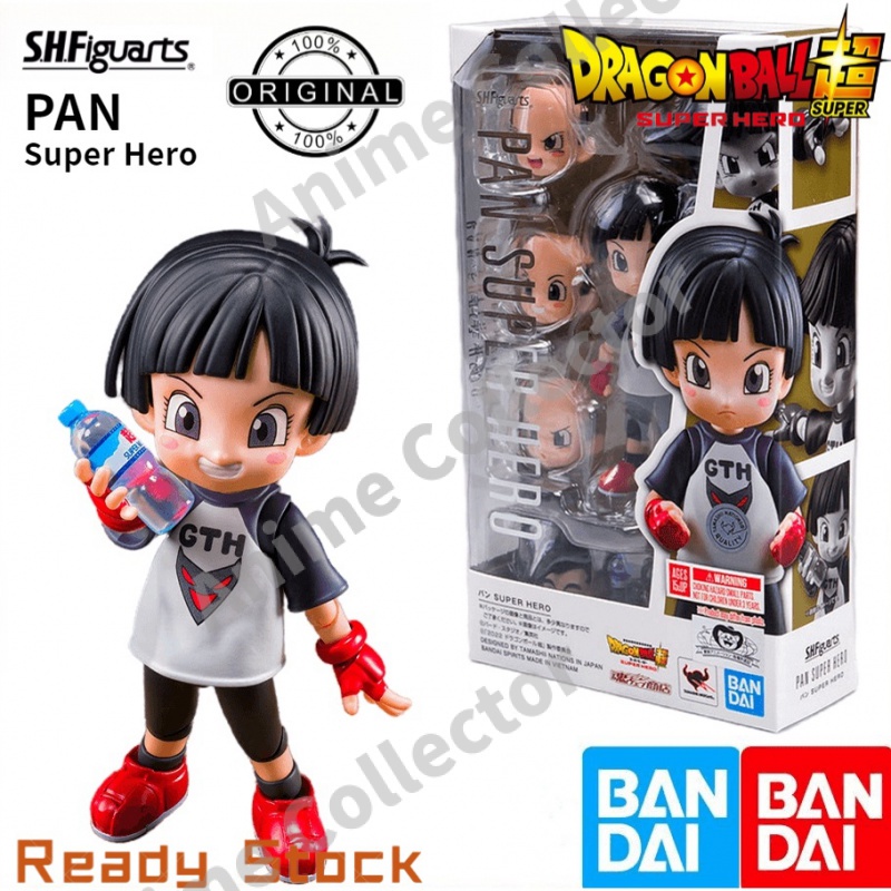 【In Stock】BANDAI Shf S.H.Figurarts Pan Dragon Ball Super -Super Hero ...