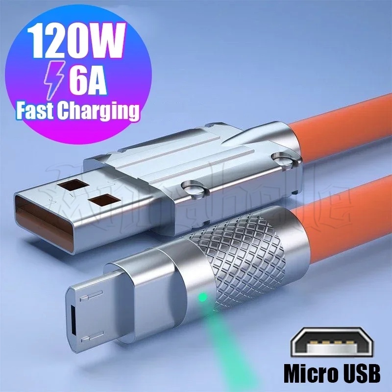 1M/1.5M/2M Micro USB Quick Charge Cable Wire - Aluminum Alloy Cable ...