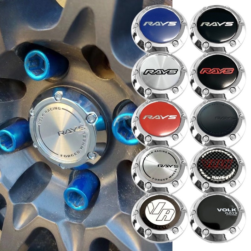 Wheel DIY1PC 66MM RAYS RACING center caps Car Wheel Center Hub cap ...