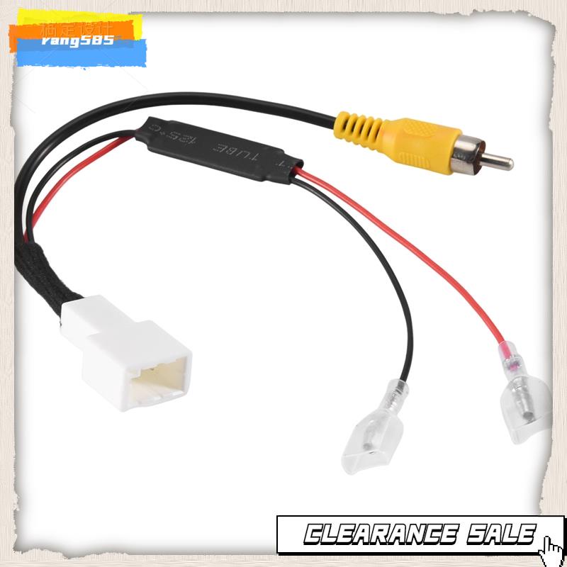 4 Pin Car Reverse Camera Retention Wiring Harness Cable Plug Adapter ...