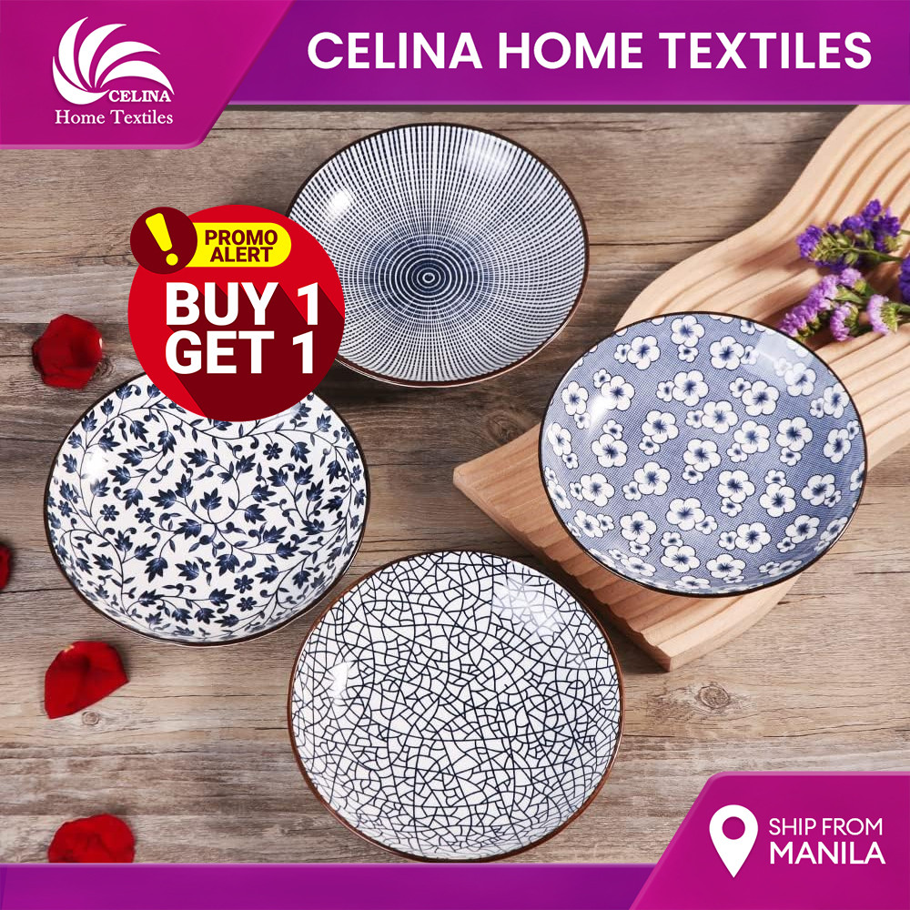 Celina HT BUY 1 TAKE 1 Porcelain Plate Cold Dish Dessert Tableware Set Wedding Gift Dinnerware 8 ...