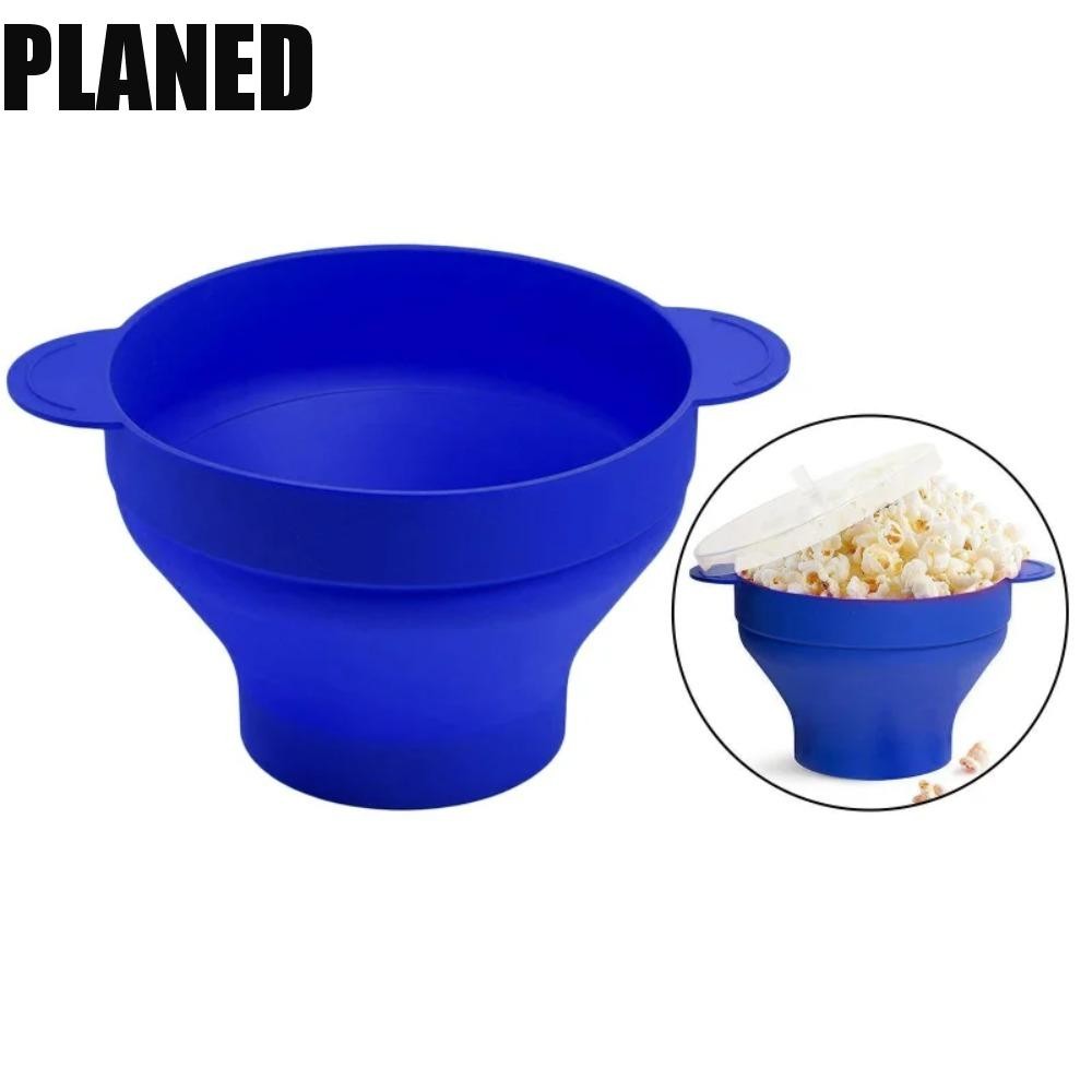 PLANED Microwave Popcorn Bowl Bucket, Silicone DIY Popcorn Maker with ...