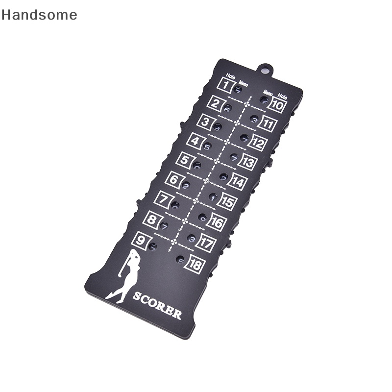 Handsome- 18 Hole Golf Stroke Putt Score Card Counter Indicator Golf ...