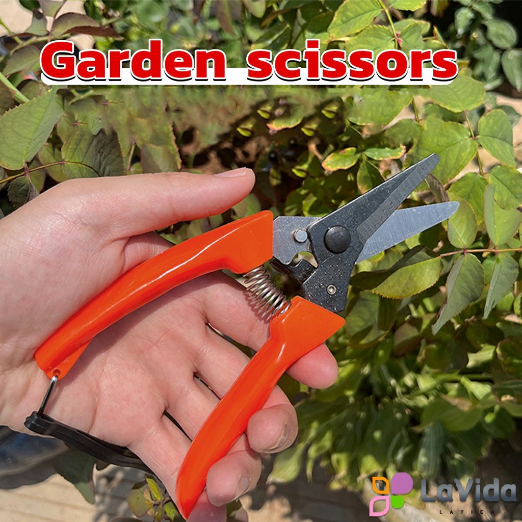 Garden Pruning Grafting Shears Cast Iron Scissors Plant Flower Fruit ...