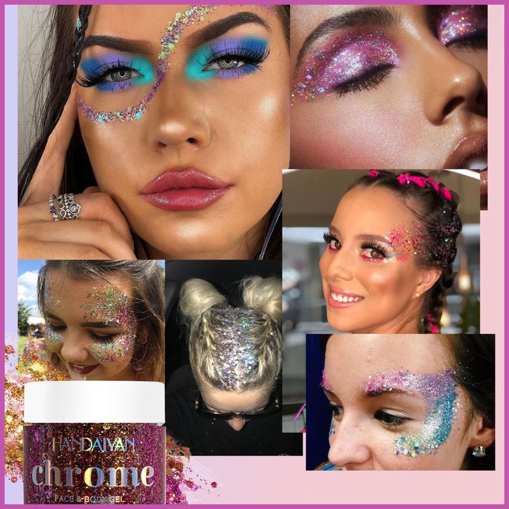 Chameleon Glitter Gel Eye Shadow Gel Face Body Nightclub Stage Makeup