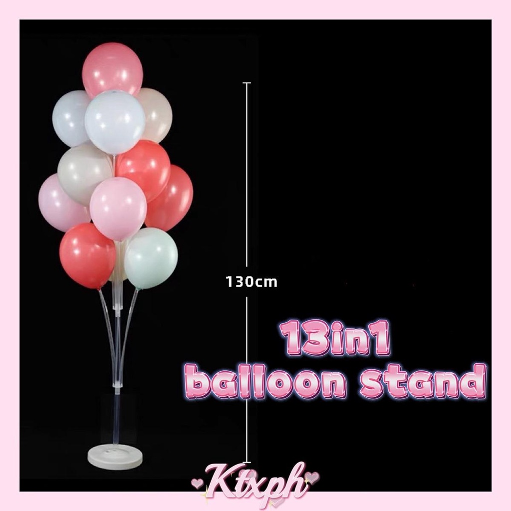 13in1 Balloon Stand 1.3m stick Balloon Column Stand Reusable party ...