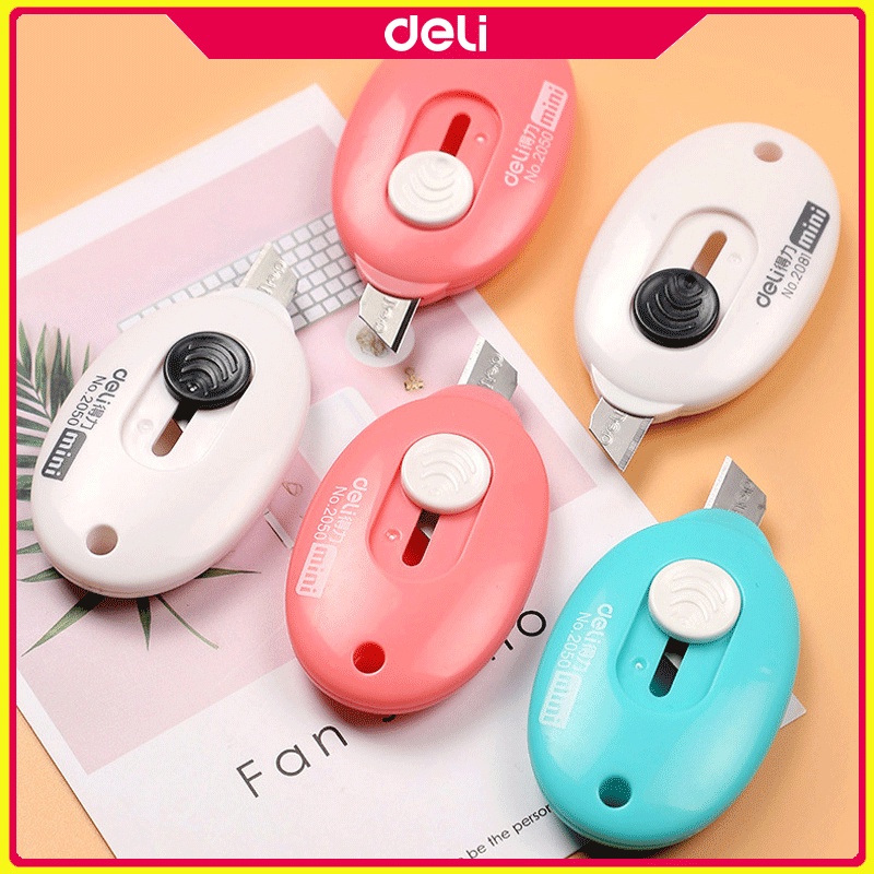 Deli Mini Artistic Utility Knife Retractable Portable Small Art Knife ...