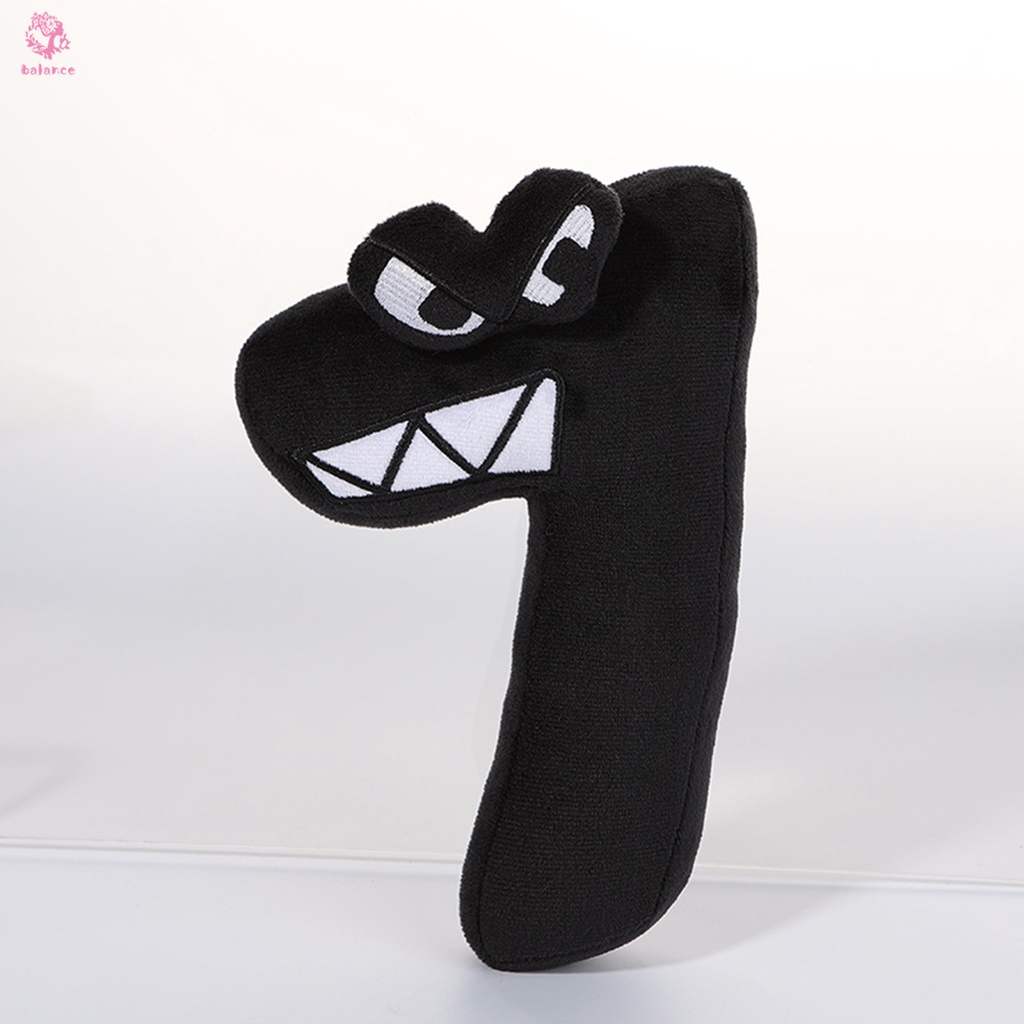 Alphabet Lor Plush Pillows 0-9 Numbers to Choose | Shopee Philippines