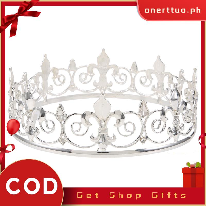 COD Royal King Crown for Men - Metal Prince Crowns and Tiaras, Full ...