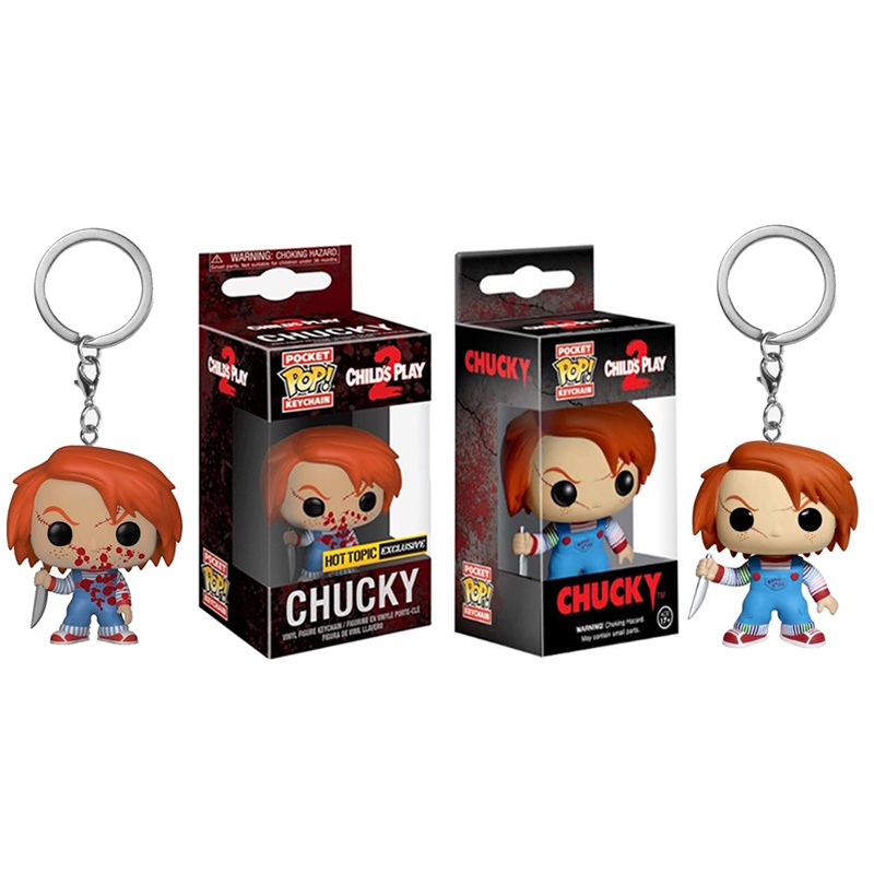 Child's Play Chucky Keychain Pendant Action Figure Cartoon Anime Series ...