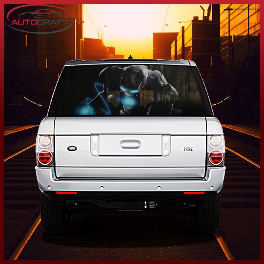 Autocraft PH High Beam Super Hero Car Tint Rear Window Sticker DT36 ...