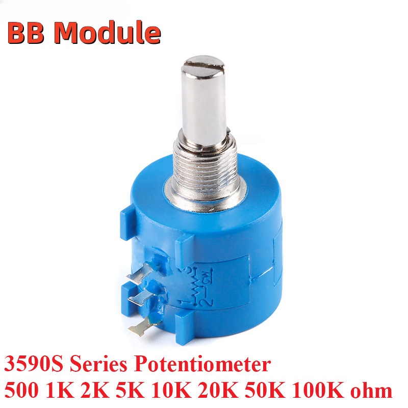 3590s Series Potentiometer 3590 Multiturn Potentiometer 500 1k 2k 5k