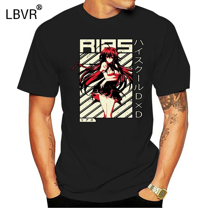 Men t-shirt Rias Gremory High School DxD Anime Shirt tshirt t shirt ...