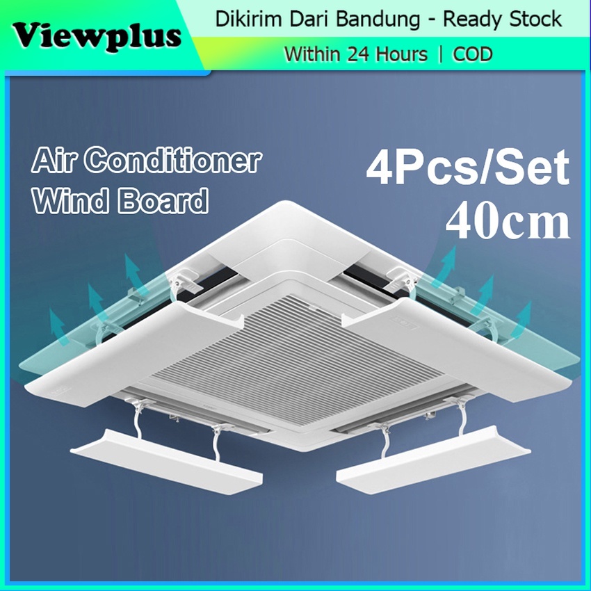 4pcs AC Reflector Gutter AC Cassette / Air Conditioner Cassette ...