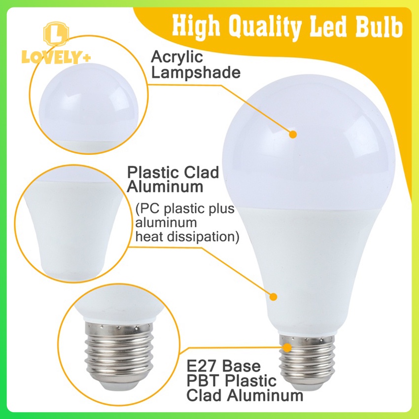 LED Sound control sensing light bulb Dusk to Dawn Smart Lamp Bulb ...