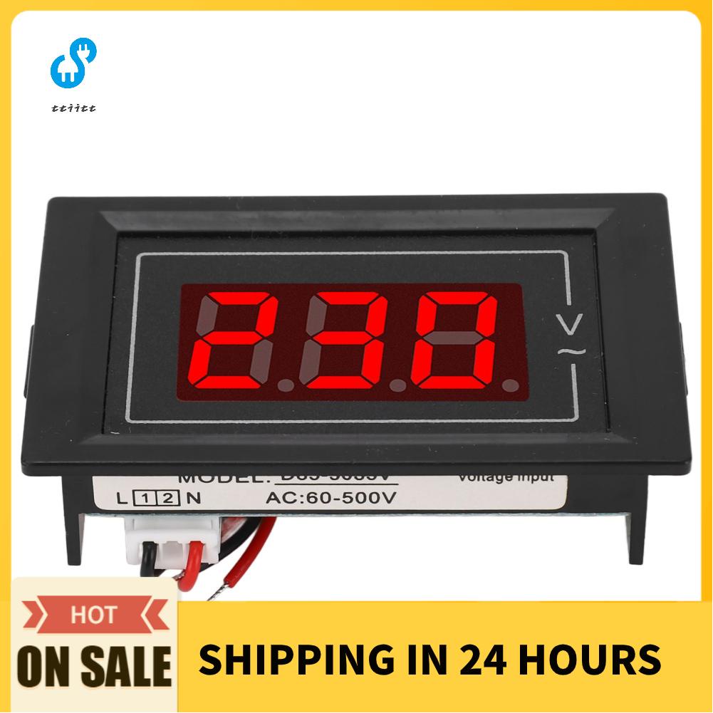 Ttiitt Digital Multimeter Direct Reading AC Voltage Display Meter AC60 ...