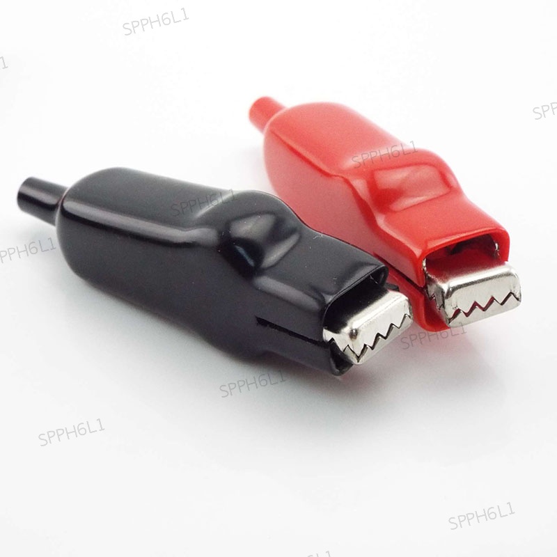 Double-Ended Crocodile Roach Electrical Jumper Wire 20A Sheathed ...