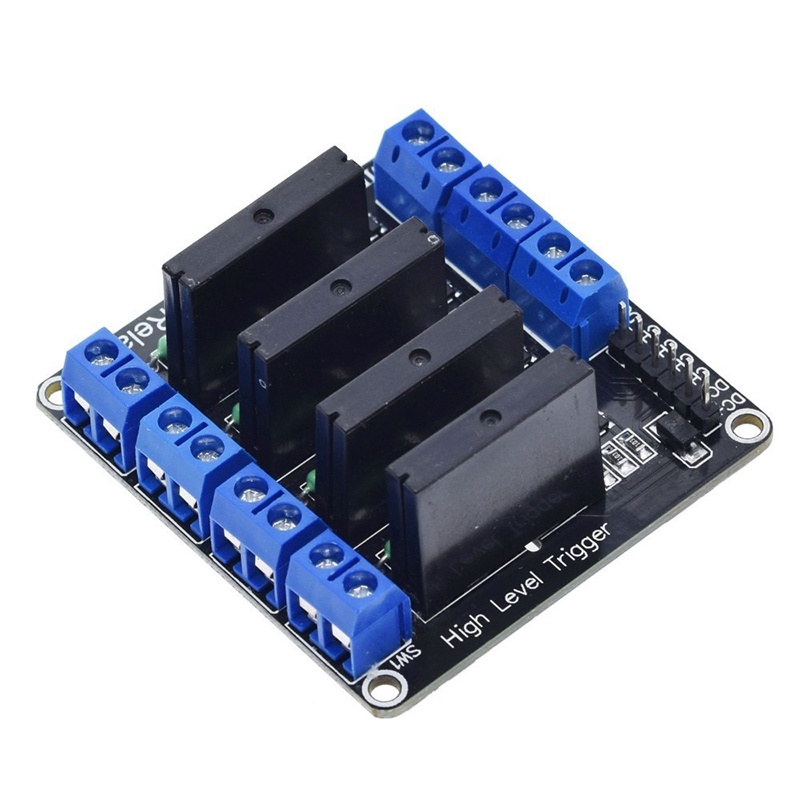 250V 2A for Arduino 5V relay 4-channel OMRON SSR high-level solid-state ...