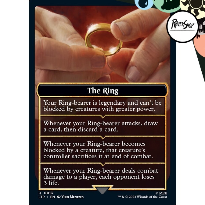 Magic The Gathering Card : The Ring // The Ring Tempts You | Shopee ...
