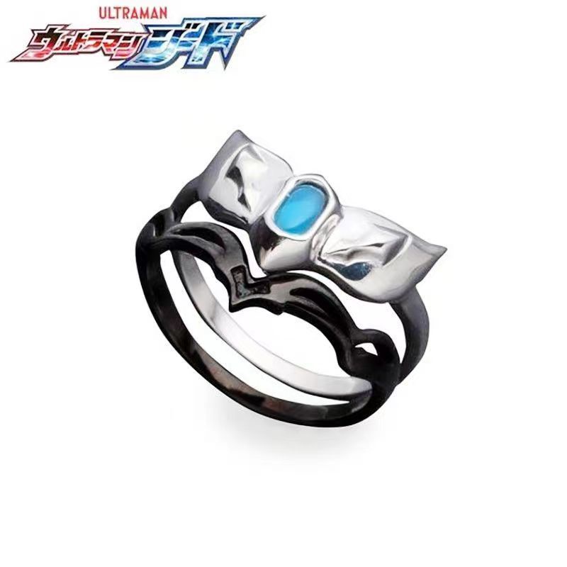 New Ultraman Geed Combination ring Color Timer ring Male and female ...