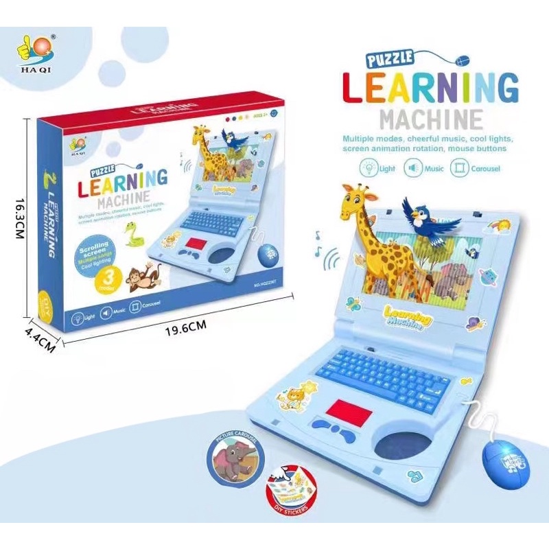 toys for kids Children's music laptop toy with lights and music ...