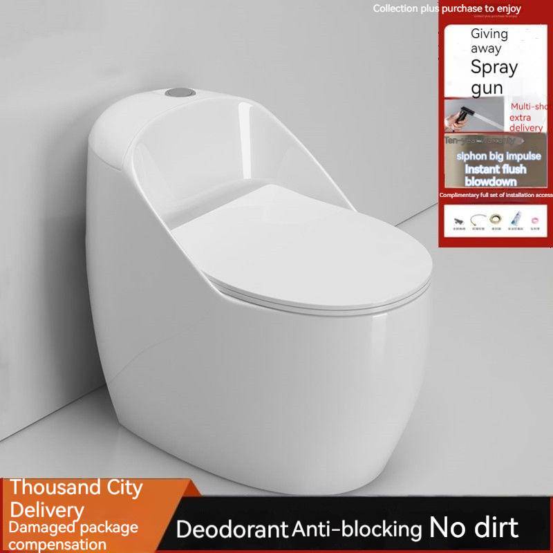 Nordic Luxury Toilet Household Toilet Swirl Siphon Water Saving and ...